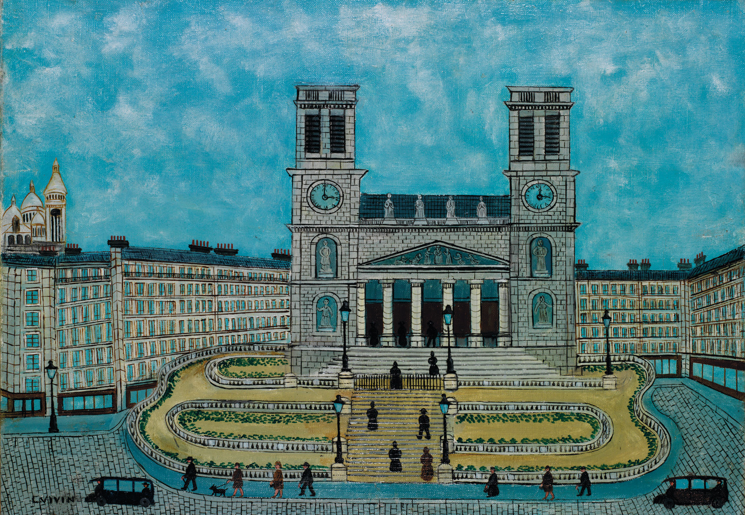Entrons dans l'Art Naïf de Louis VIVIN | Art Lorrain